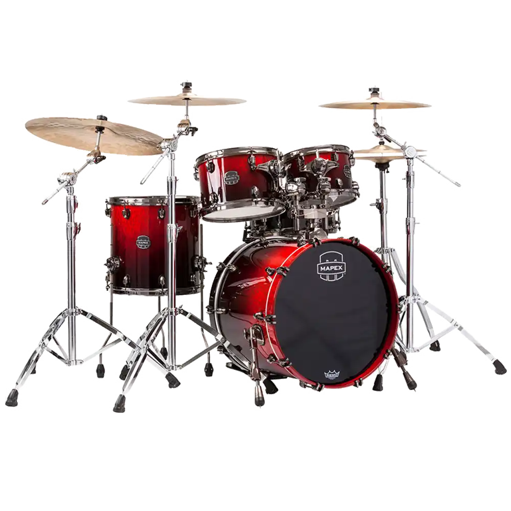 Mapex Saturn V - Cherry Mist - FX Keyboard Hire London