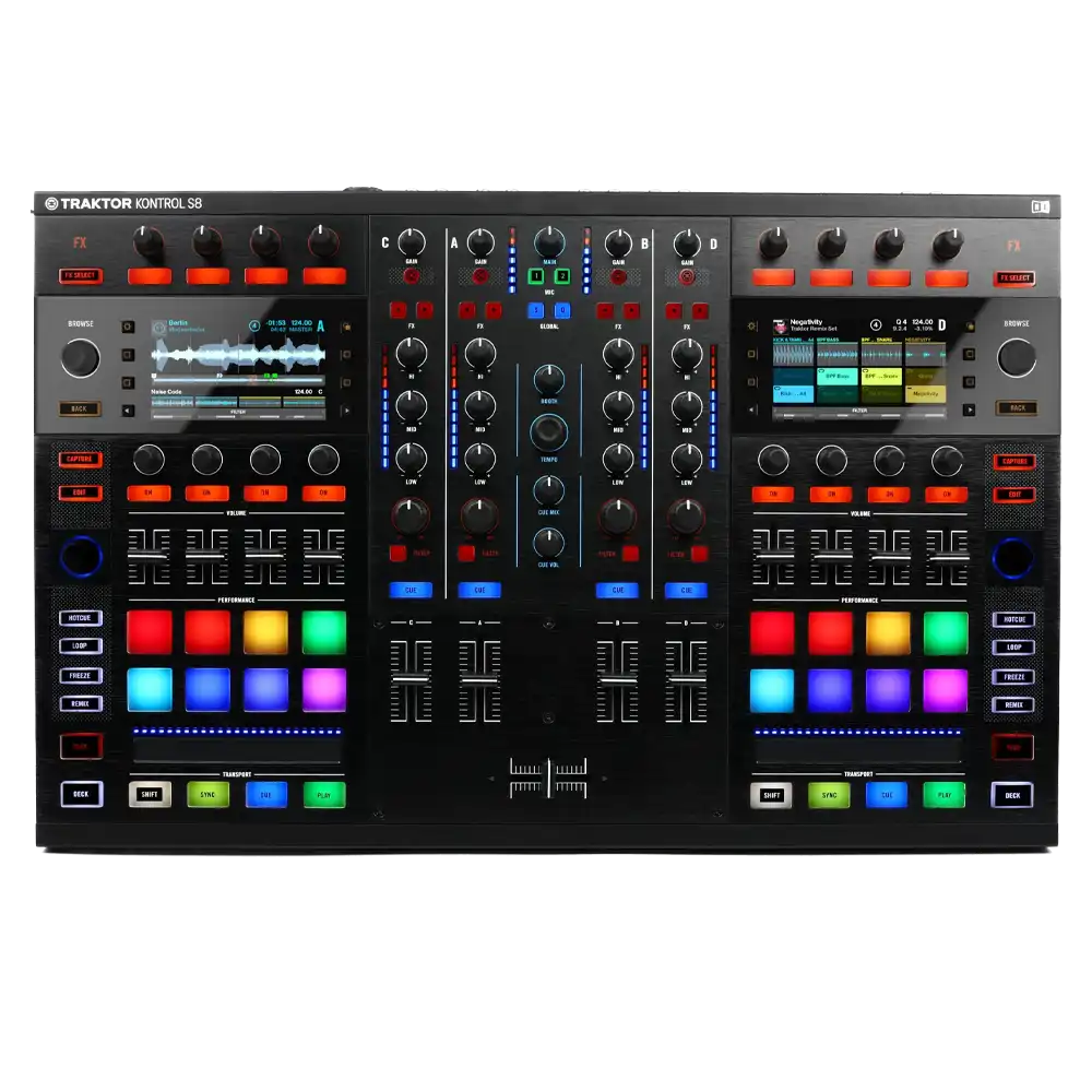 Native Instruments Traktor Control S8 - FX Keyboard Hire London